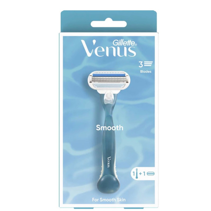 Dao cạo Gillette Venus Smooth Senstive( hộp gồm 1 cán và 1 đầu thay ...