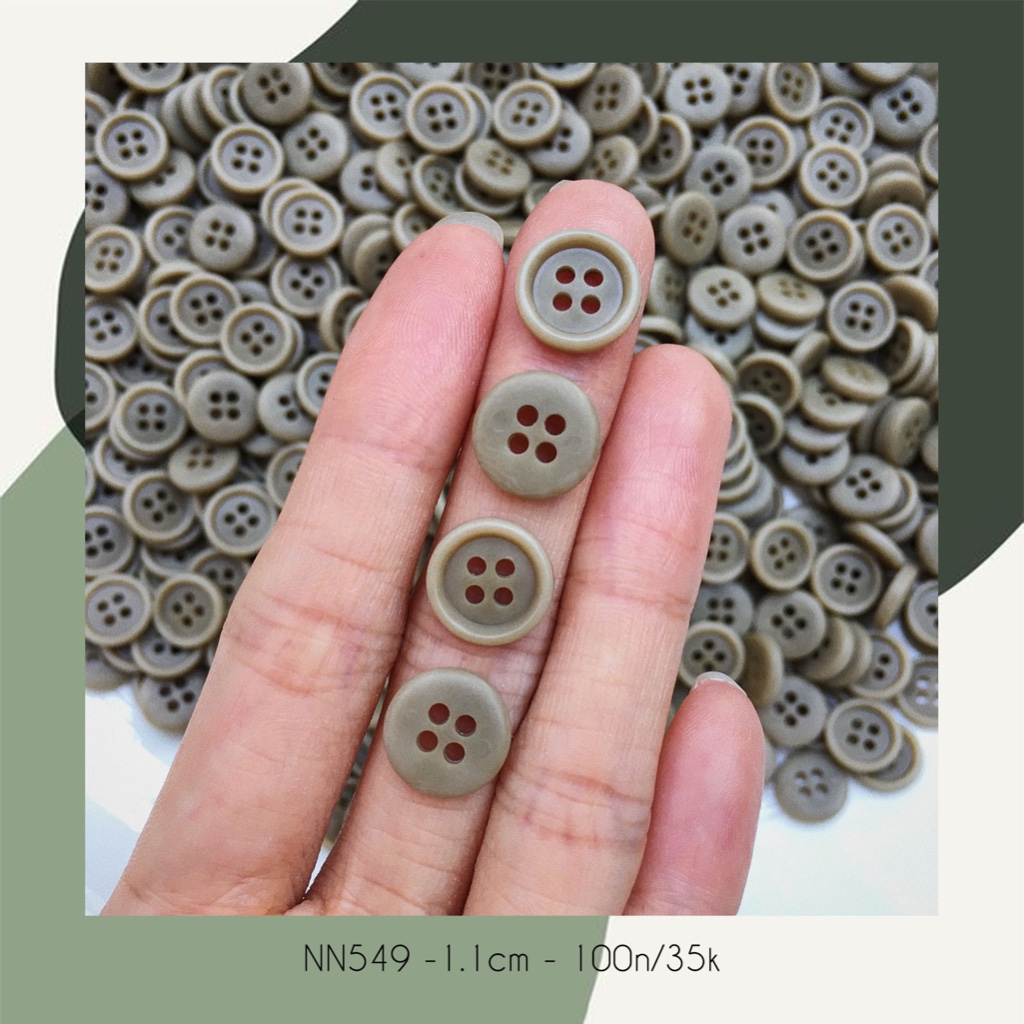 Set 100 nút áo NN549, size 1.1cm | Shopee Việt Nam