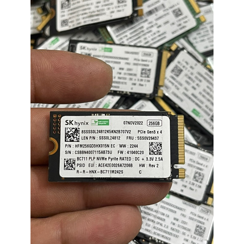 Ổ Cứng SSD 256GB SK hynix BC711 M.2 2242 PCIe NVMe Gen 3×4 - Bảo Hành 3 ...