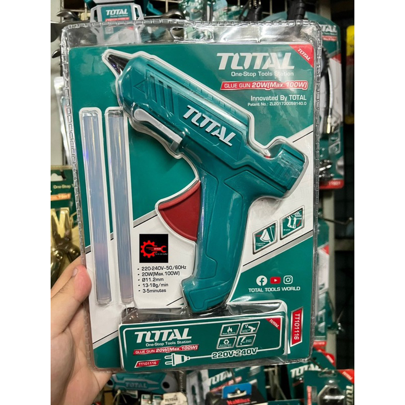 100W Súng bơm keo nhựa Total TT101116 | Shopee Việt Nam