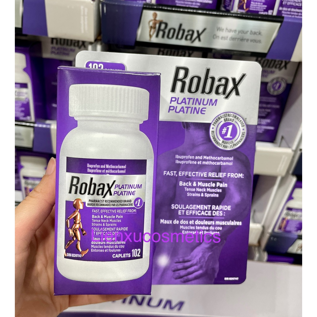 TPBS cho xương khớp Robax Platinum, hộp 102 viên | Shopee Việt Nam