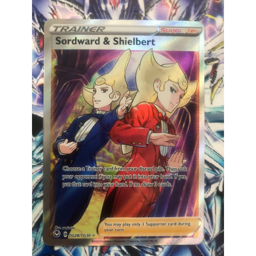 Thẻ bài Pokemon - TCG - Sordward & Shielbert / TG28/TG30 | Shopee Việt Nam
