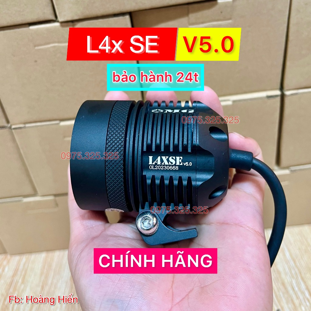 [CHÍNH HÃNG] Đèn trợ sáng L4X SE V5.0 Sole 78W và Gom 70W Osram L4xSe OMG Olight v5 OMGLight ...