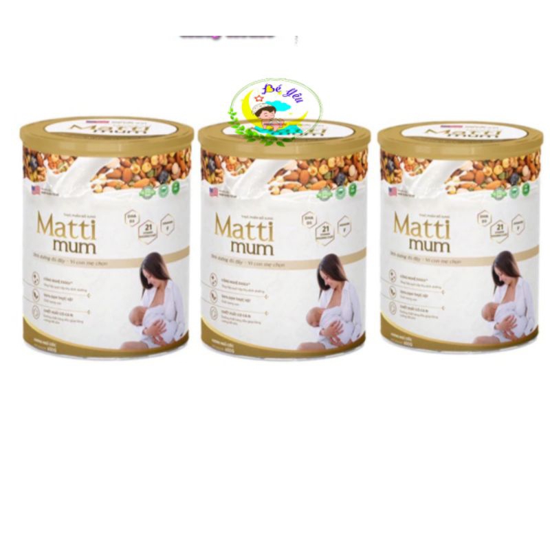 Combo 3 hộp sữa hạt lợi sữa Matti mum | Shopee Việt Nam