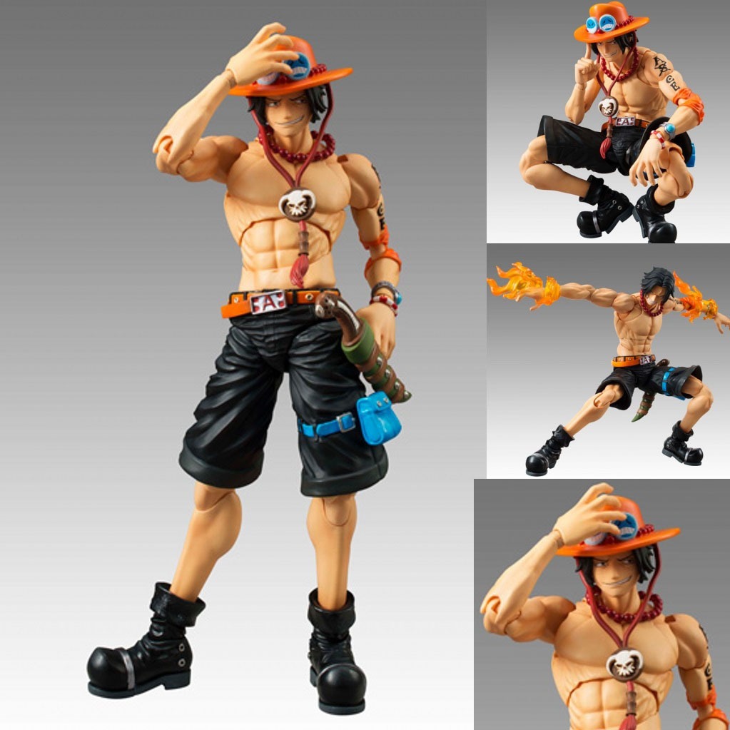 MH96 - Mô Hình Figma SHF Portgas D. Ace Hỏa Quyền Ace Có Khớp Cao 18cm - Mô Hình One Piece ...
