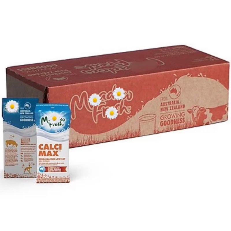 [Date 17/02/2025] Thùng 24 hộp 200ml Canxi Max Meadow Fresh | Shopee ...