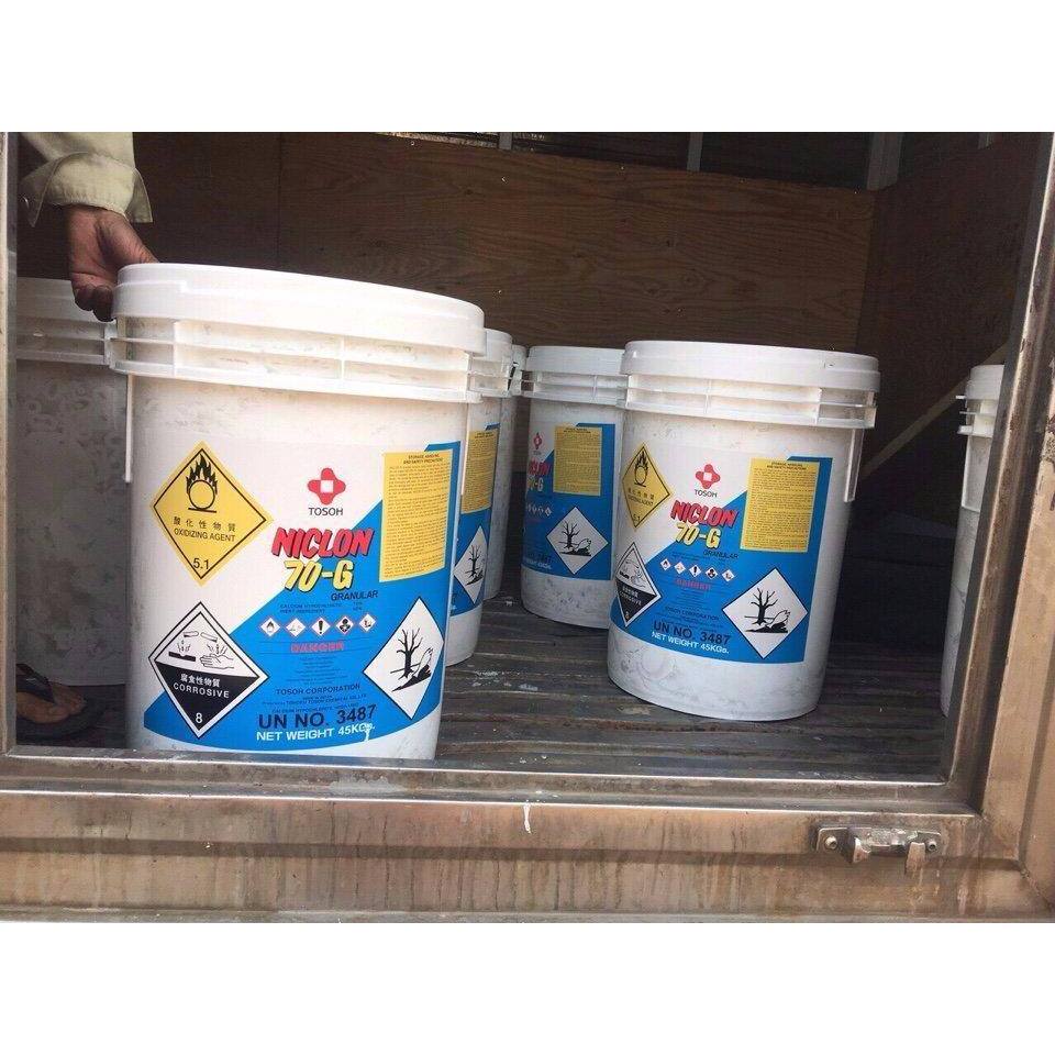 1Kg Hóa Chất Chlorine Niclon Nhật Bản, Clo Niclon xử lý nước hồ bơi ...