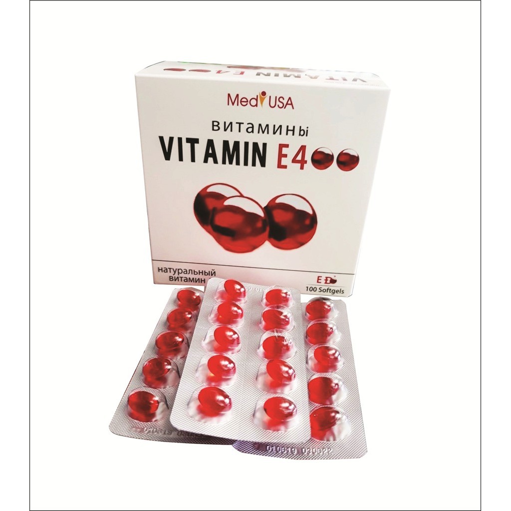 Vitamin E400 đỏ hộp 100 viên | Shopee Việt Nam