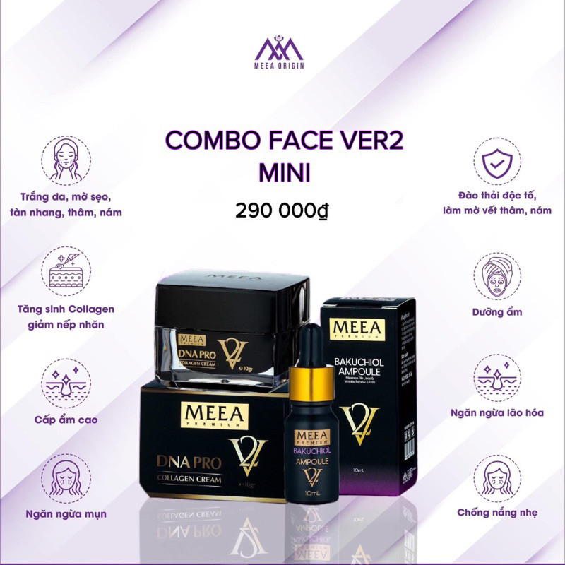 COMBO FACE CÁ HỒI V2 - MEEA ORIGIN [ Mini ] | Shopee Việt Nam