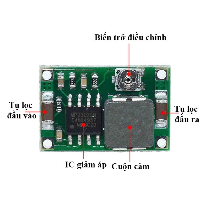 MODULE HẠ ÁP DSN-MINI-360 LM2596 | Shopee Việt Nam