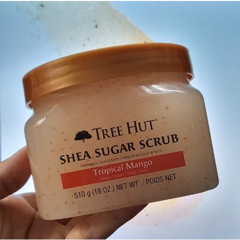[MADE IN USA, Real Authentic, 510g] Tree Hut Boba Tropical Mango Shea ...