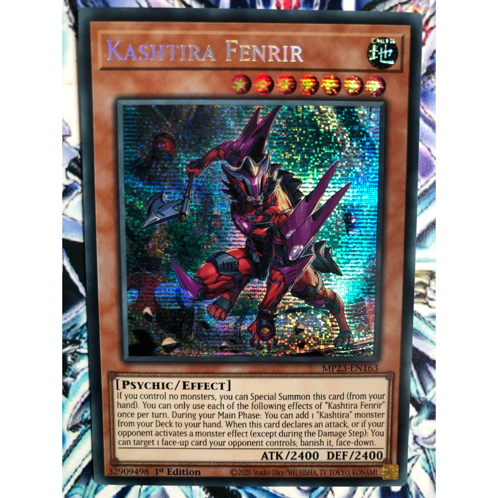 Thẻ bài Yugioh - TCG (UK) - Kashtira Fenrir / MP23-EN163 | Shopee Việt Nam