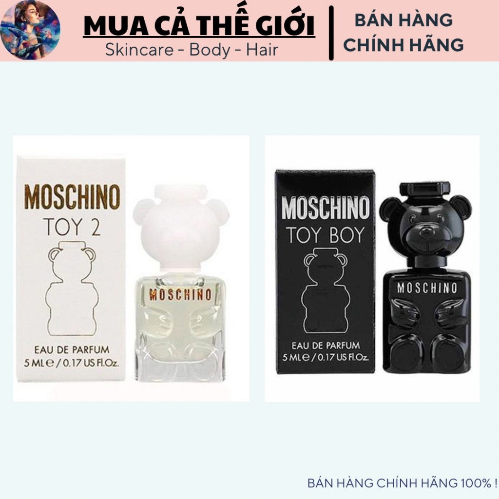 [Mini/Fullbox] Nước hoa Moschino Toy 2 | Shopee Việt Nam