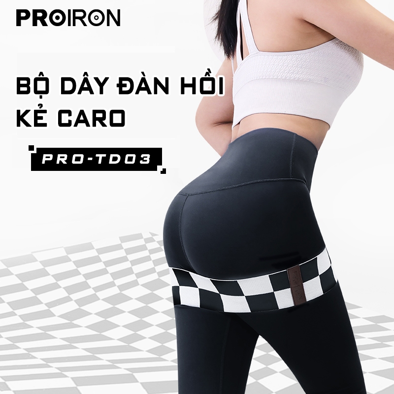 Dây Mini Band Đàn Hồi Kháng Lực Tập Mông Chân Đùi PROIRON Siêu Bền Chính Hãng | Shopee Việt Nam