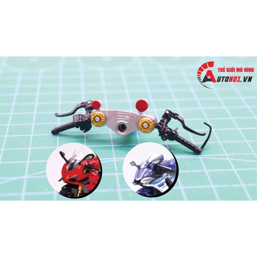 Phụ kiện độ ghi đông tay lái cho mô tô tỉ lệ 1:12 Autono1 PK309 ...
