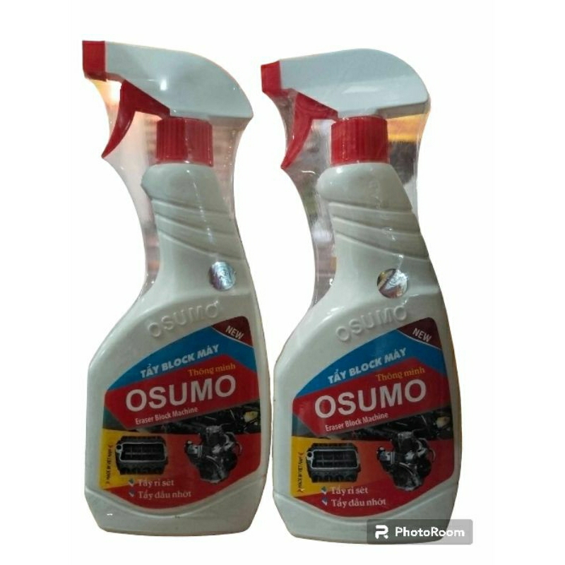 DUNG DỊCH TẨY LỐC MÁY thương hiệu OSUMO - COMBO 2 CHAI 600ML | Shopee Việt Nam