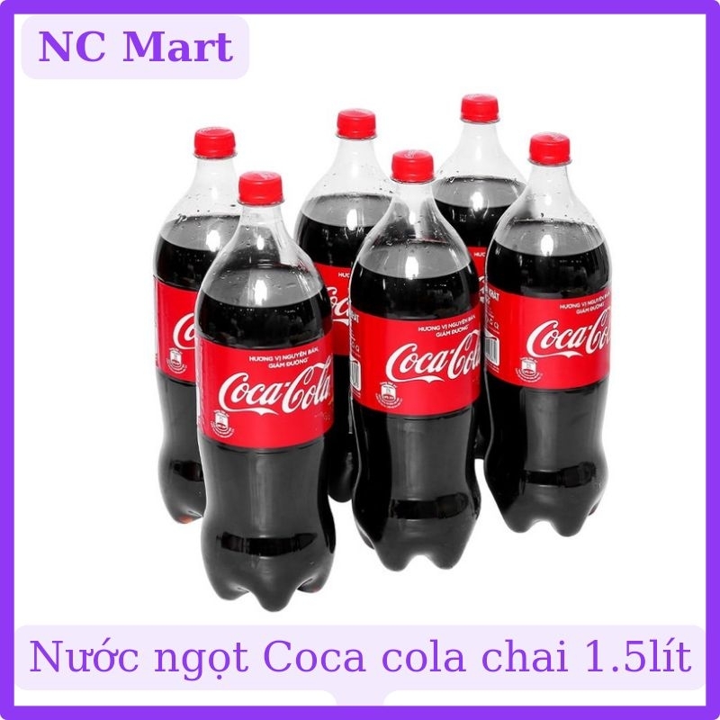 Nước Ngọt Coca-cola Chai 1.5 lít | Shopee Việt Nam