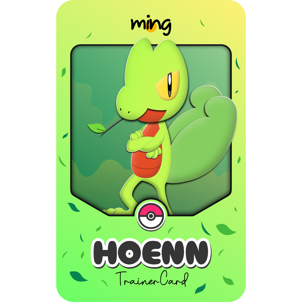 Thẻ Nhựa Nhà Huấn Luyện Hoenn - Trainer Card | Shopee Việt Nam
