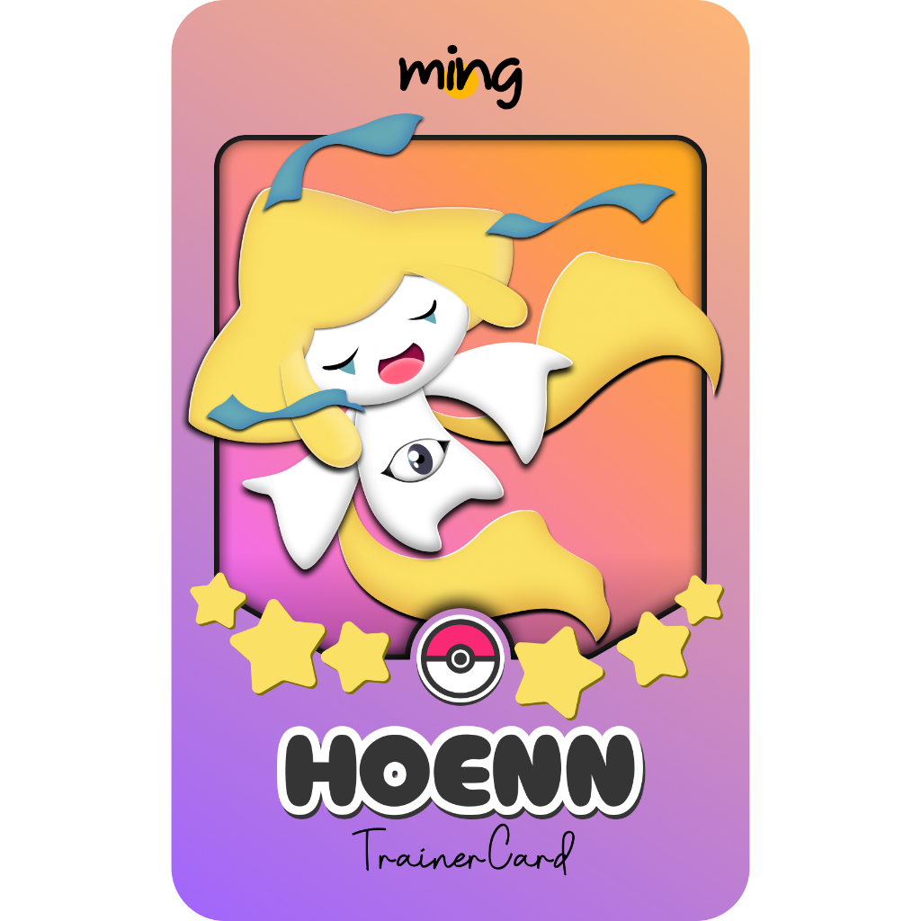 Thẻ Nhựa Nhà Huấn Luyện Hoenn - Trainer Card | Shopee Việt Nam