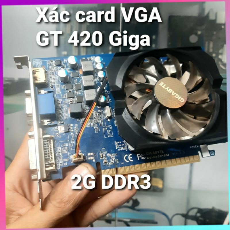 Xác VGA GT 420 Gigabyte 2G | Shopee Việt Nam