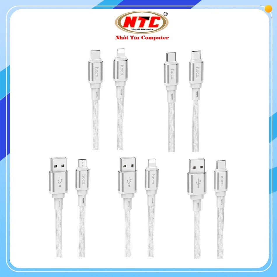 Cáp sạc nhanh Hoco X98 cổng LN / TypeC / MicroUSB / TypeC to LN 20W ...
