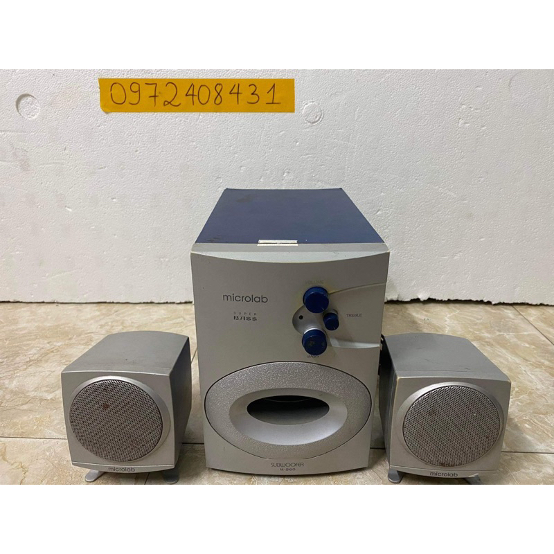 (Loa cũ) Loa Microlab M108 / M109 2.1 | Shopee Việt Nam