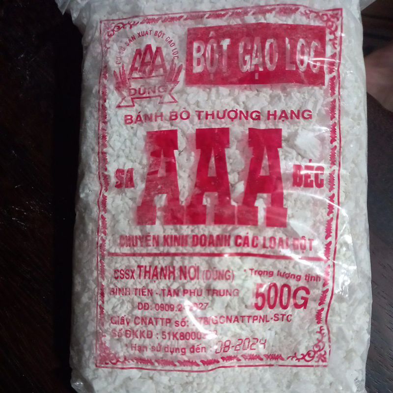 1 cây 20 gói Bột gạo lọc aaa gói 500g | Shopee Việt Nam