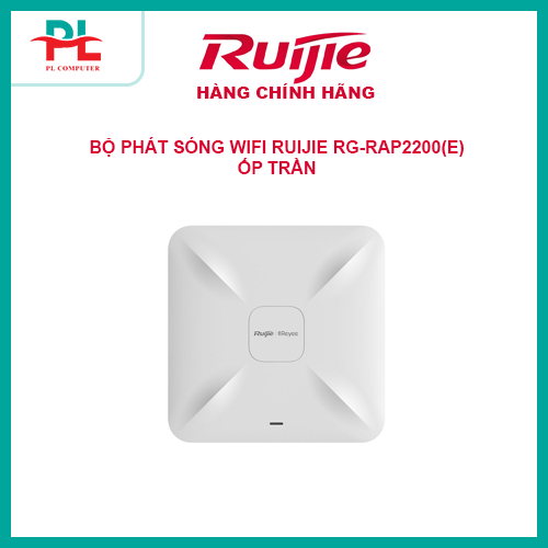 Phát Wifi Ruijie Reyee RG-RAP2200E/ RG-RAP2200 F Chính hãng (ốp trần ...