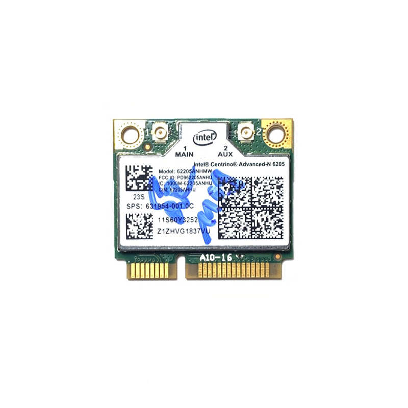[Card Wifi - Intel Centrino Advanced-N 6205] Model 62205ANHMW zin tháo ...