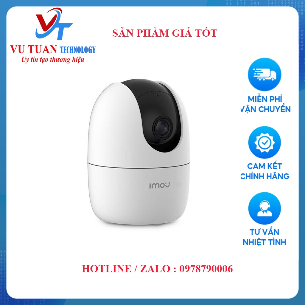 Camera IP IMOU A22 2MP/4MP Kết Nối Wifi Thông Minh, Quay Quét 360 độ ...