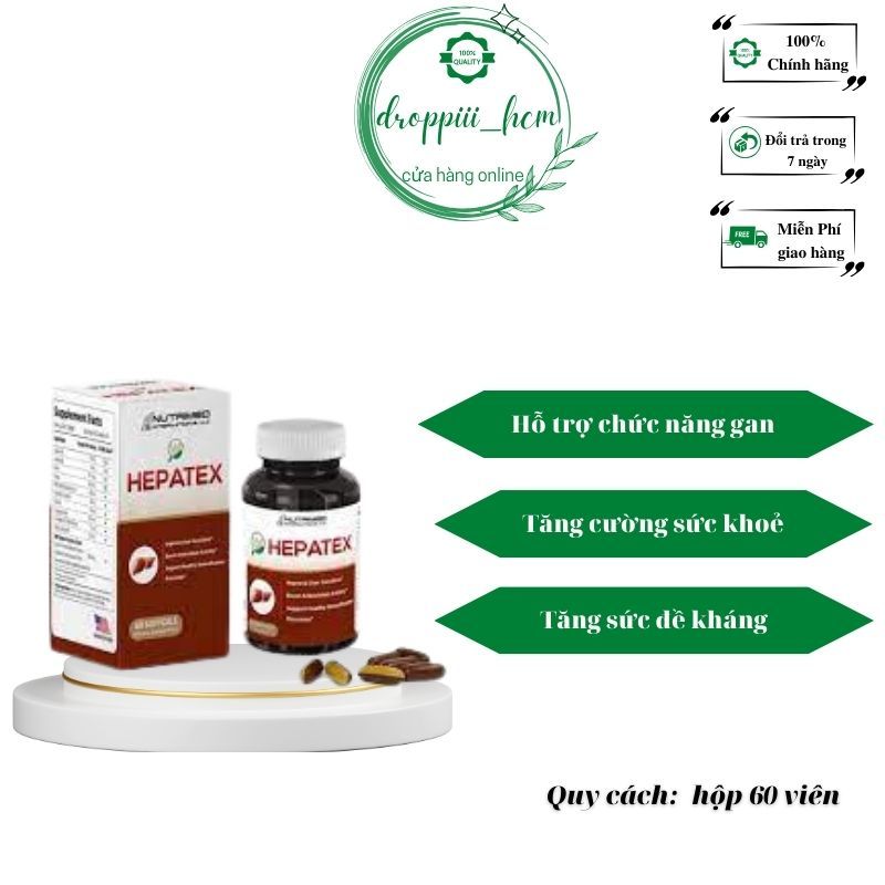 Thực phẩm hỗ trợ tăng cường chức năng gan NMI – HEPATEX | Shopee Việt Nam