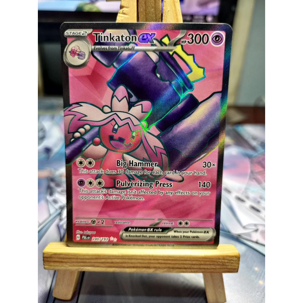 [KW2 Pokemon] [EN] Thẻ Pokemon Tinkaton ex - 240/193 - Full Art Secret ...
