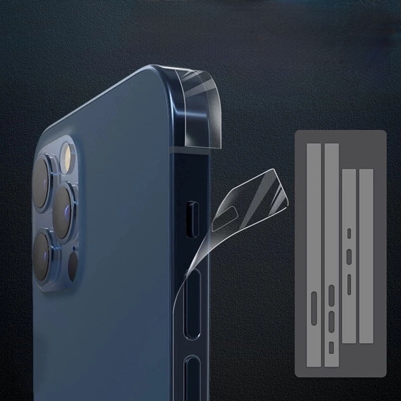 Dán ppf bảo vệ viền chống trầy xước cho iPhone 15 Pro Max, iP15, iP 15 ...