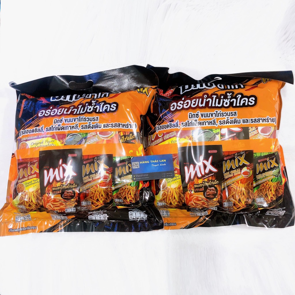 Snack Que Cọng Mix Đủ vị Bịch Khổng Lồ Gồm 8 Túi Nhỏ | Shopee Việt Nam