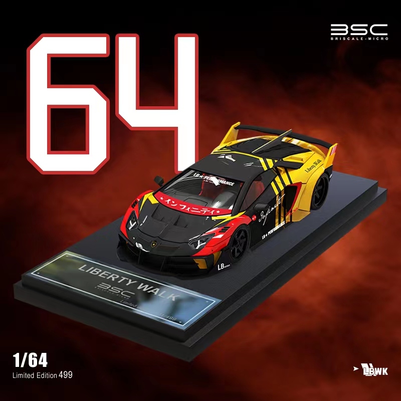 MÔ HÌNH 1:64 BRISCALE MICRO - LBWK Lamborghini LP700 2.0 Inifite Livery ...