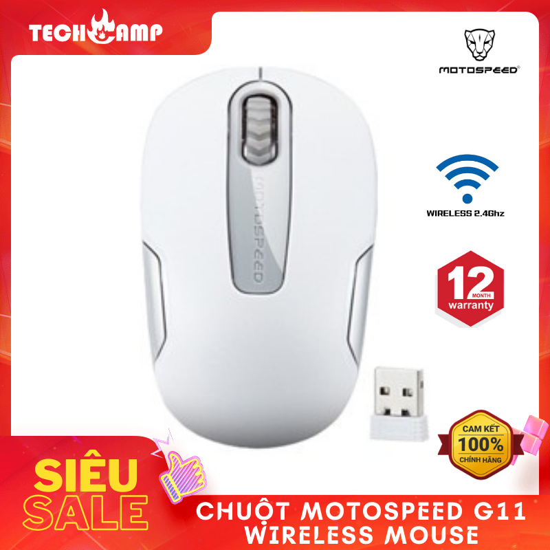 Chuột Motospeed G11 Wireless Mouse | Shopee Việt Nam