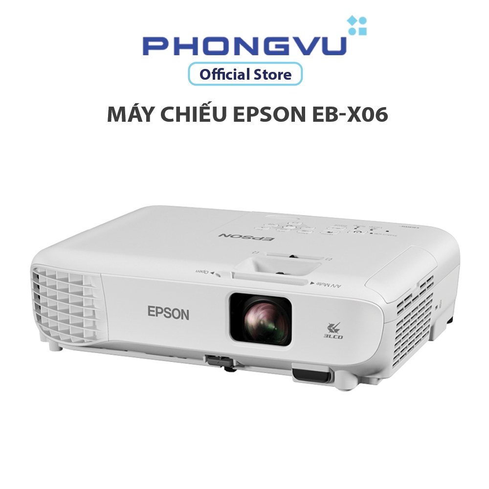 Máy chiếu Epson EB-X06 - Bảo hành 24 tháng | Shopee Việt Nam