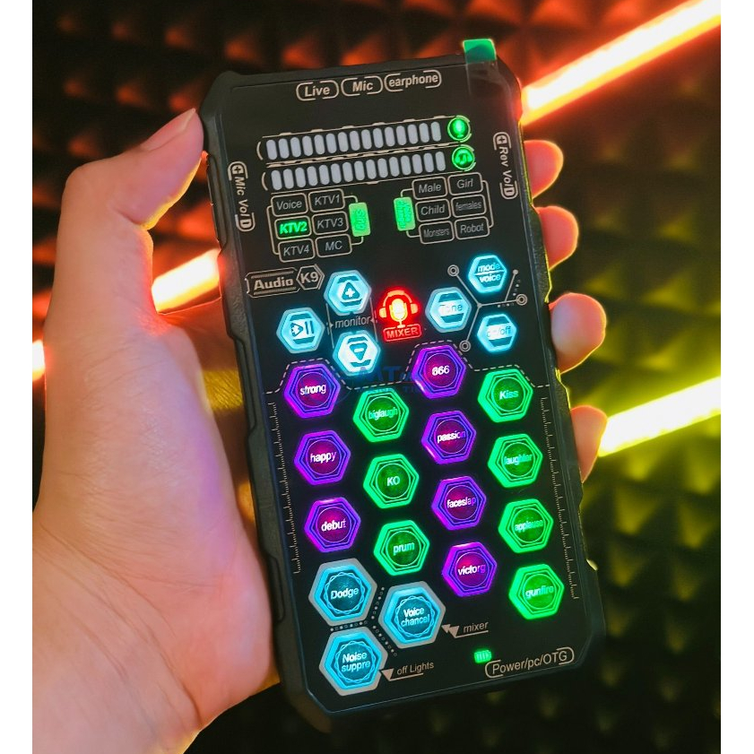 Sound Card K9 Phiên Bản Nâng Cấp Mới 2024 - Sound Card Hỗ Trợ ...