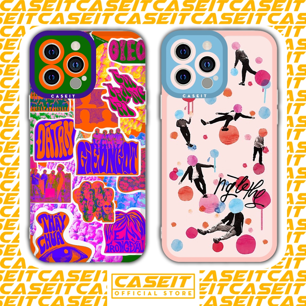 Ốp lưng iphone cạnh vuông Caseit Album Ngbthg Gieo Ngọt band nhạc indie ...