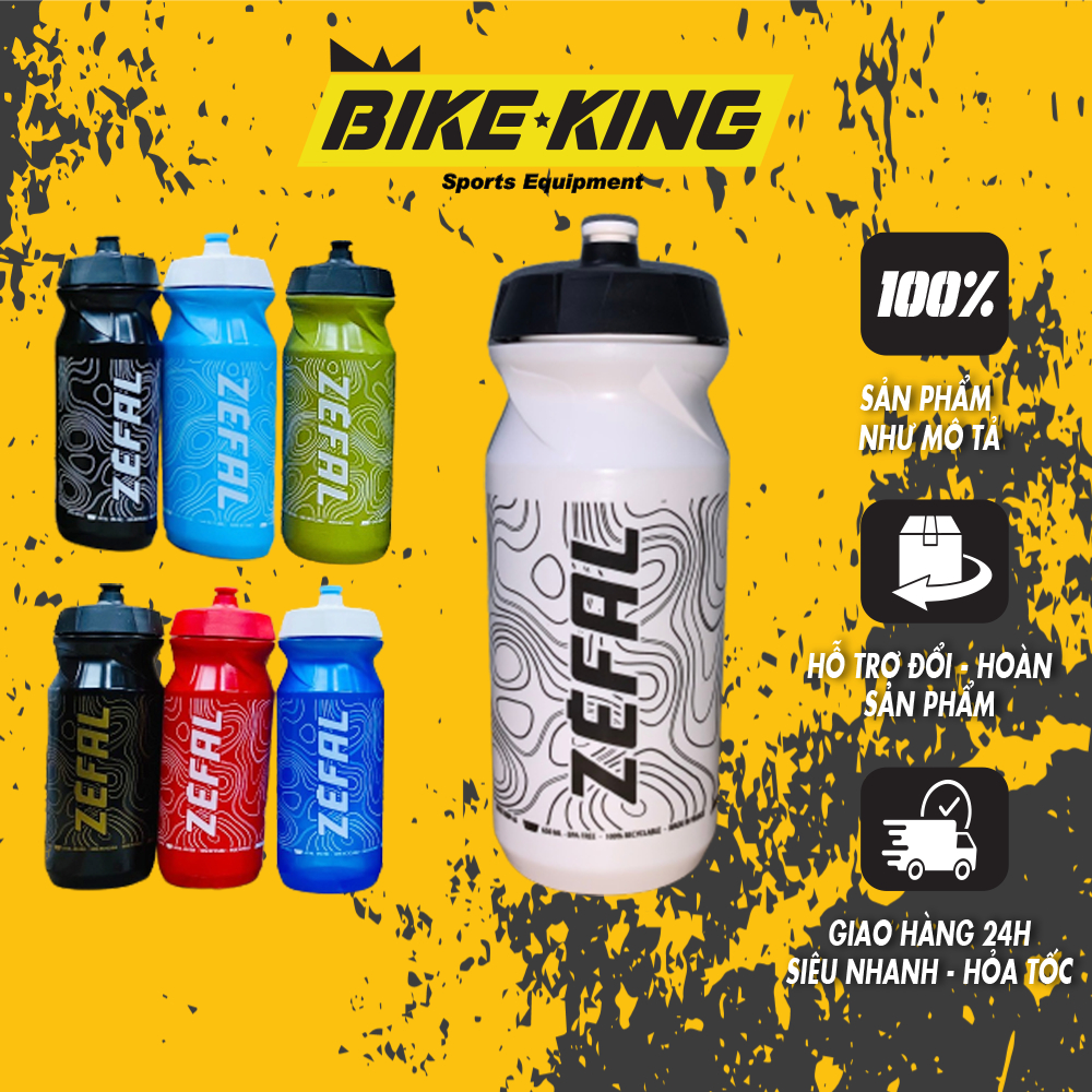 Zéfal SG65 650ml - Bình Nước Xe Đạp Thể Thao Từ Pháp (Mẫu Mới) BNC ...