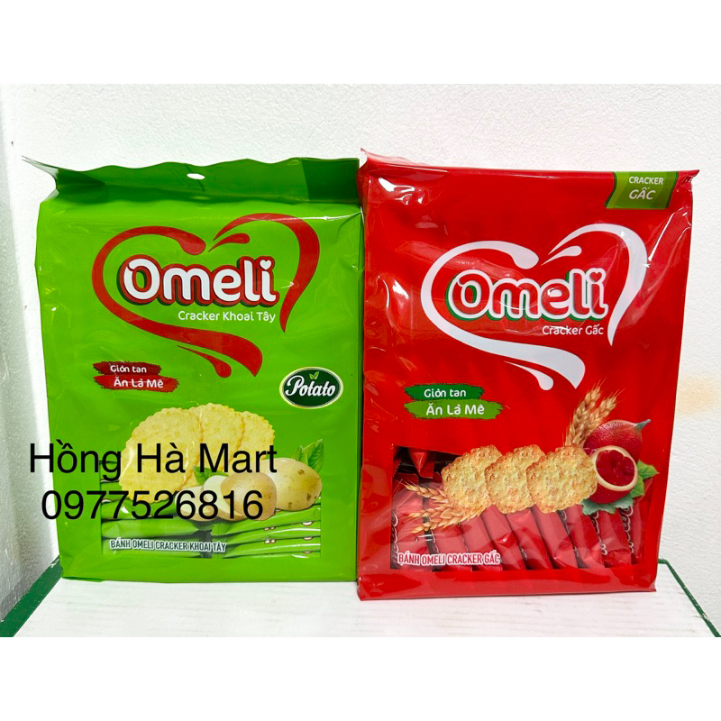Bánh Omeli Cracker Túi 300g | Shopee Việt Nam