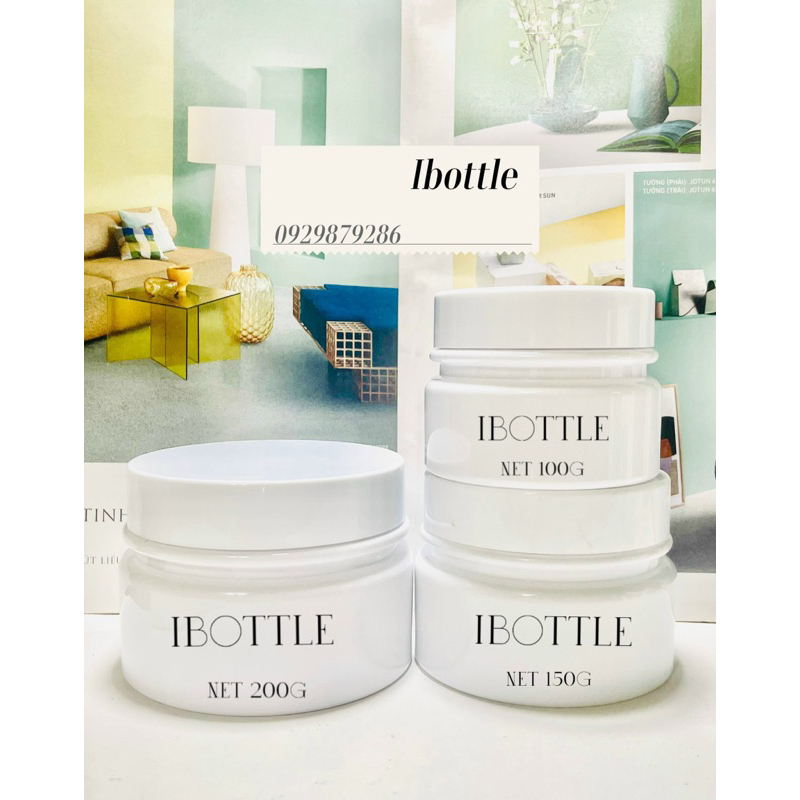 Chai lọ sang chiết mỹ phẩm - Hủ body nhựa cao cấp 100g -150g -200g | Shopee Việt Nam