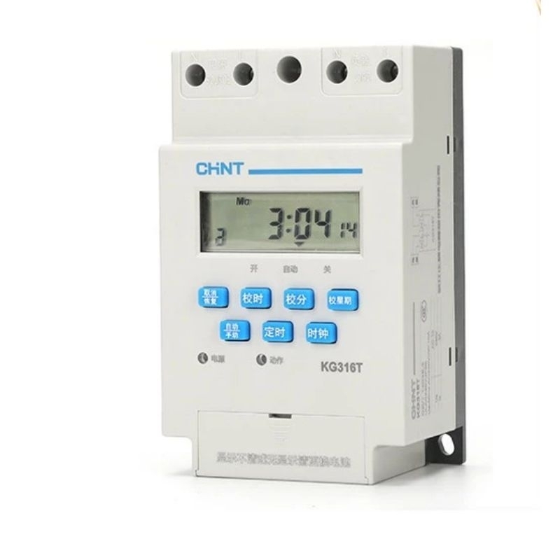 (HÀNG CHÍNH HÃNG CHINT) KG316T Timer hẹn giờ thời gian thực 24h Chất ...