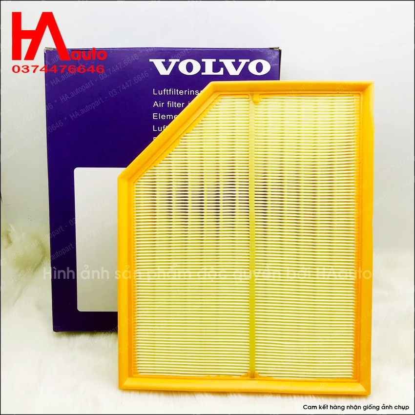 Lọc gió động cơ Volvo S60, S90, XC60, XC90. Mã phụ tùng 31370089 ...