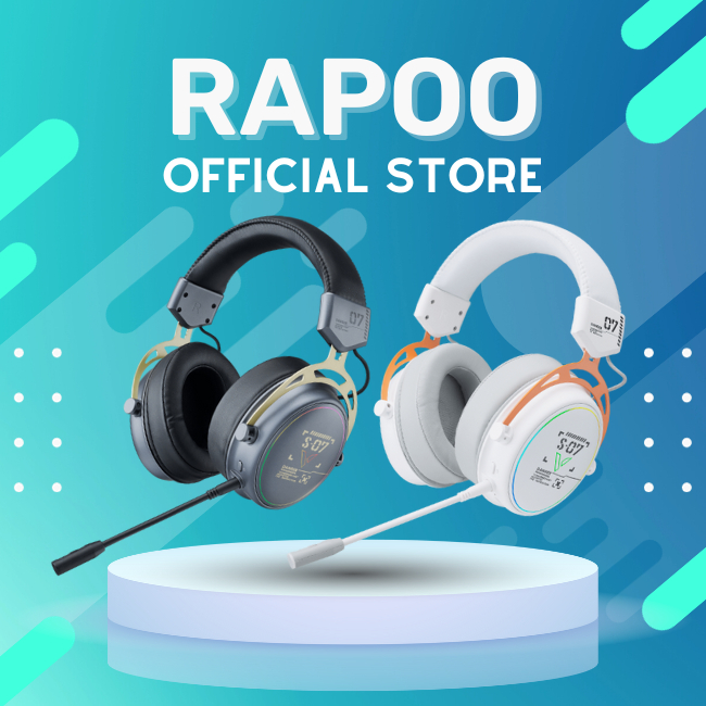 Tai Nghe Rapoo VH800 Redline Edition | Bluetooth 5.2/Wireless 2.4Ghz ...