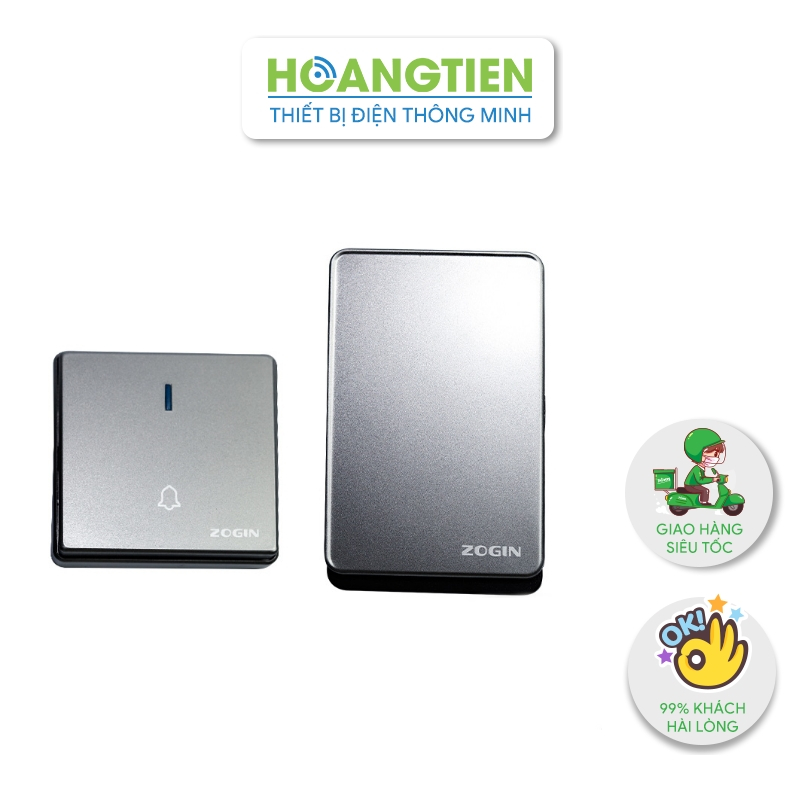 Chuông cửa không dây không pin ZOGIN F31 | Shopee Việt Nam