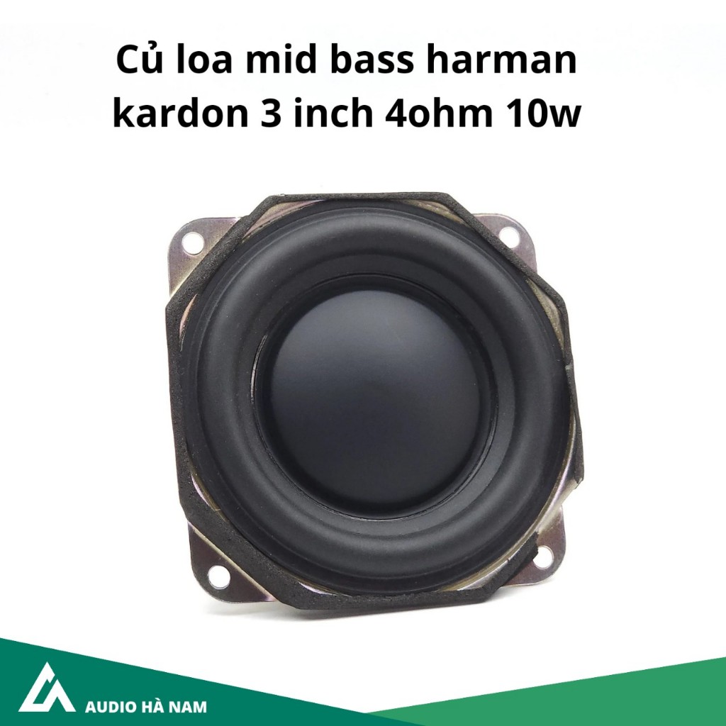 Loa mid bass 4ohm 10w Harman Kardon 3 inch Siêu Bass tháo máy dáng mỏng thay thế Stockwell 2 ...