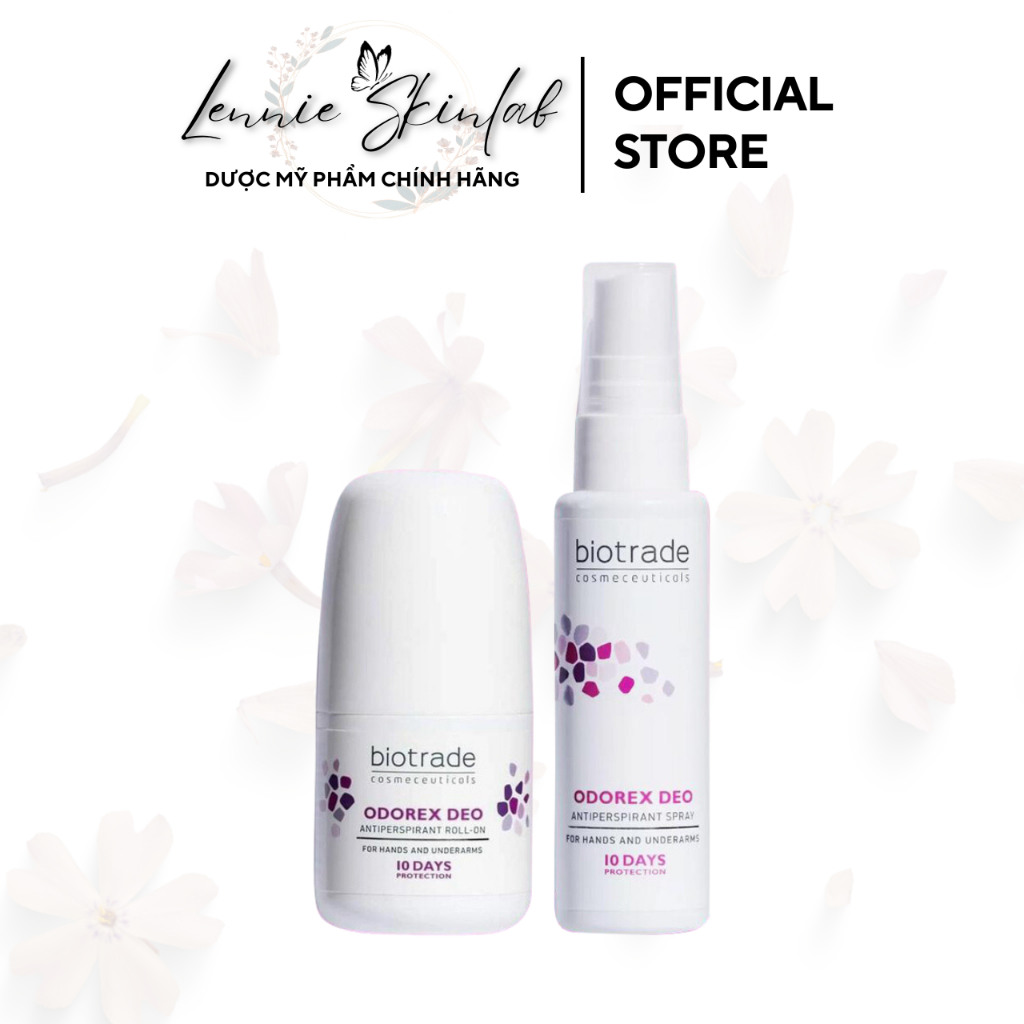 [MUA 1 TẶNG 1 SAMPLE SERUM] Lăn xịt khử mùi Biotrade Odorex Deo ...