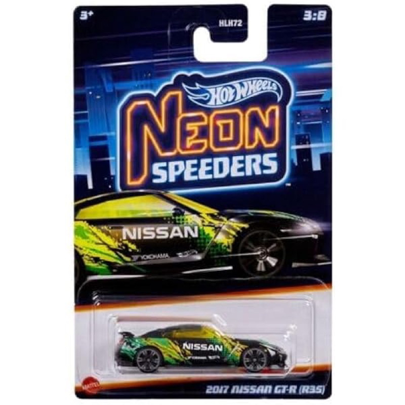 mohinhxeps-1/64_Hot Wheels 2017 Nissan GTR R35 Neon Speeders | Shopee ...