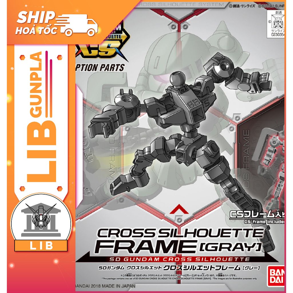 Mô hình lắp ráp Gundam Phụ kiện SD CS Frame - Gray | Shopee Việt Nam